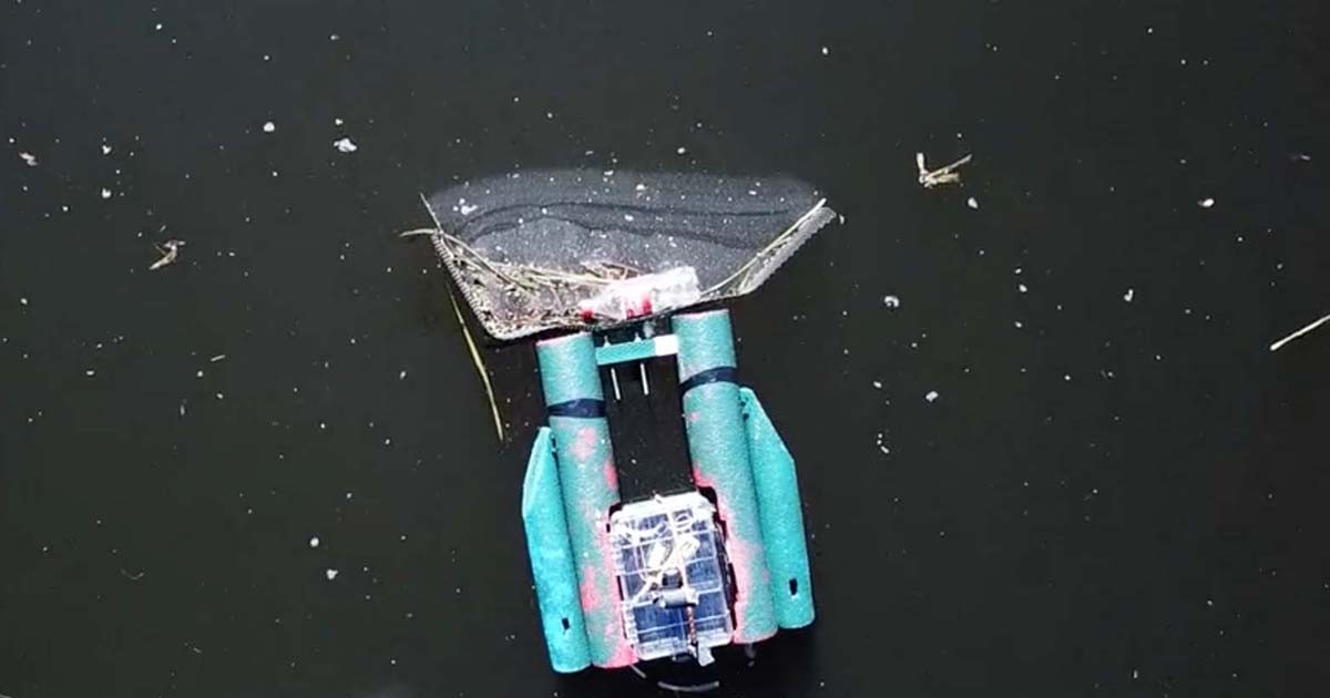 Robot thu gom rác thải trên sông từ bất cứ nơi nào trên thế giới qua ...