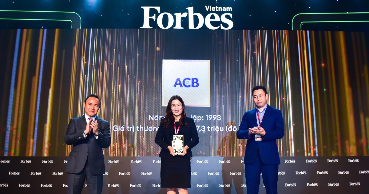 ACB đạt top 7 thương hiệu tài chính dẫn đầu do Forbes bình chọn | Tin nhanh chứng khoán