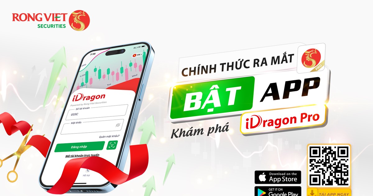 Chứng khoán Rồng Việt ra mắt ứng dụng giao dịch iDragon Pro cùng chương ...