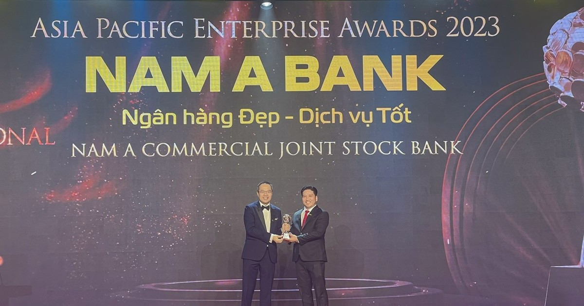Nam A Bank nhận giải thưởng Thương hiệu truyền cảm hứng châu Á | Tin ...