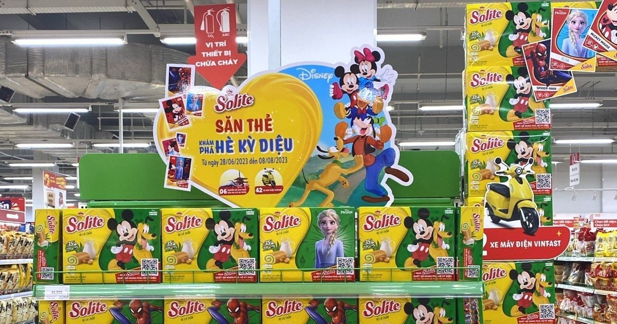 Mondelez Kinh Đô ra mắt bộ sưu tập bánh Solite phiên bản Disney 2023 ...