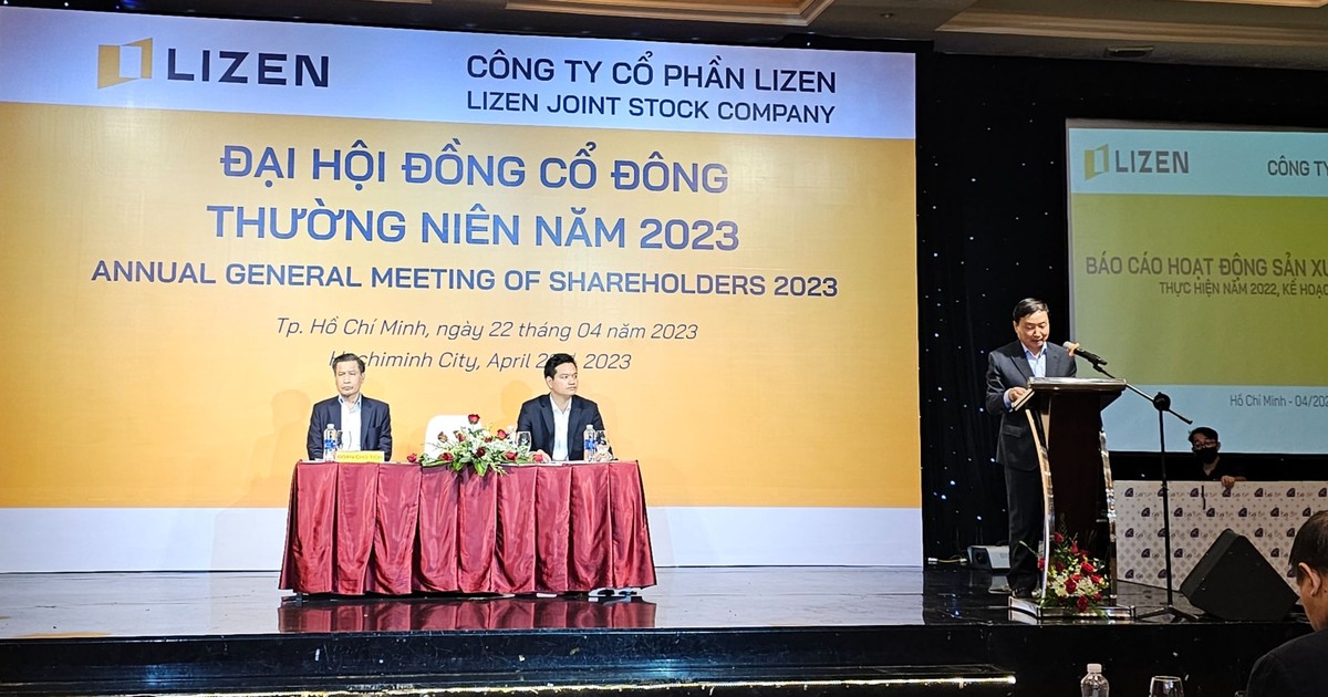 ĐHCĐ Lizen (LCG): Cổ đông thắc mắc về kế hoạch kinh doanh 2023 với ...