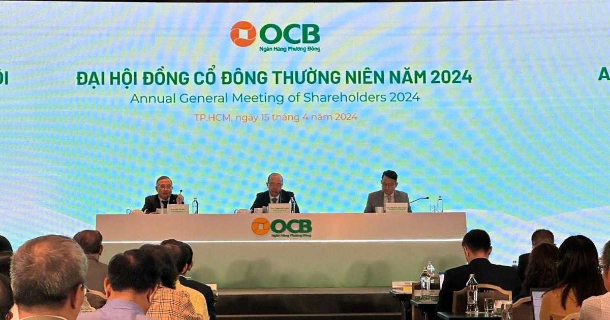 ĐHCĐ OCB: Mục tiêu lợi nhuận tăng 66%, chia cổ tức 20% bằng cổ phiếu ...