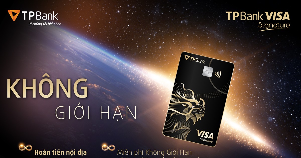 TPBank Visa Signature: Tấm thẻ bằng kim loại đầu tiên có tại Việt Nam ...