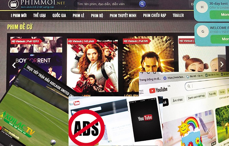 Quyết chặn quảng cáo trái phép trên Internet | Tin nhanh chứng khoán