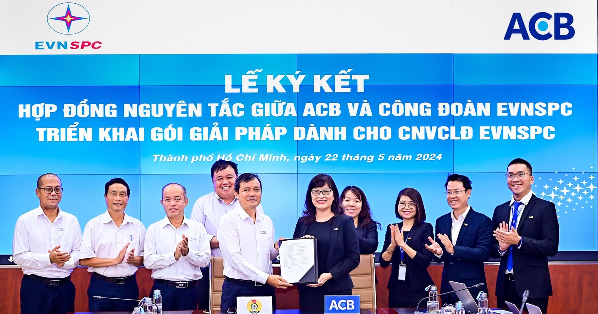 ACB bắt tay EVN miền Nam cung cấp gói giải pháp tài chính đặc quyền cho ...