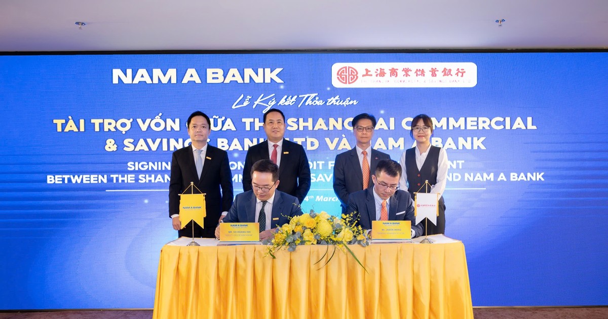 Nam A Bank (NAB) và The Shanghai Commercial & Savings Bank (SCSB) Việt ...