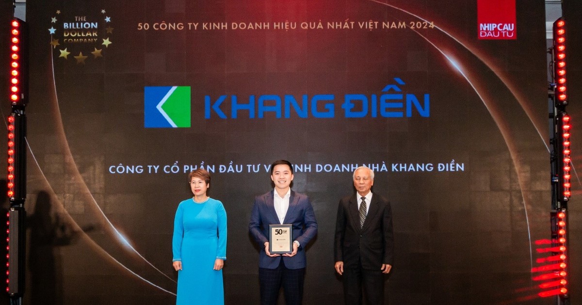 Tập đoàn Khang Điền (KDH) nhận 2 giải thưởng: Nhà phát triển Bất động ...