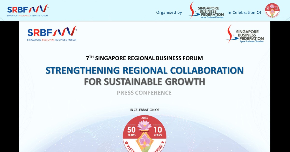 SRBF® thứ 7: Phát triển mối quan hệ song phương và mở rộng hợp tác kinh ...