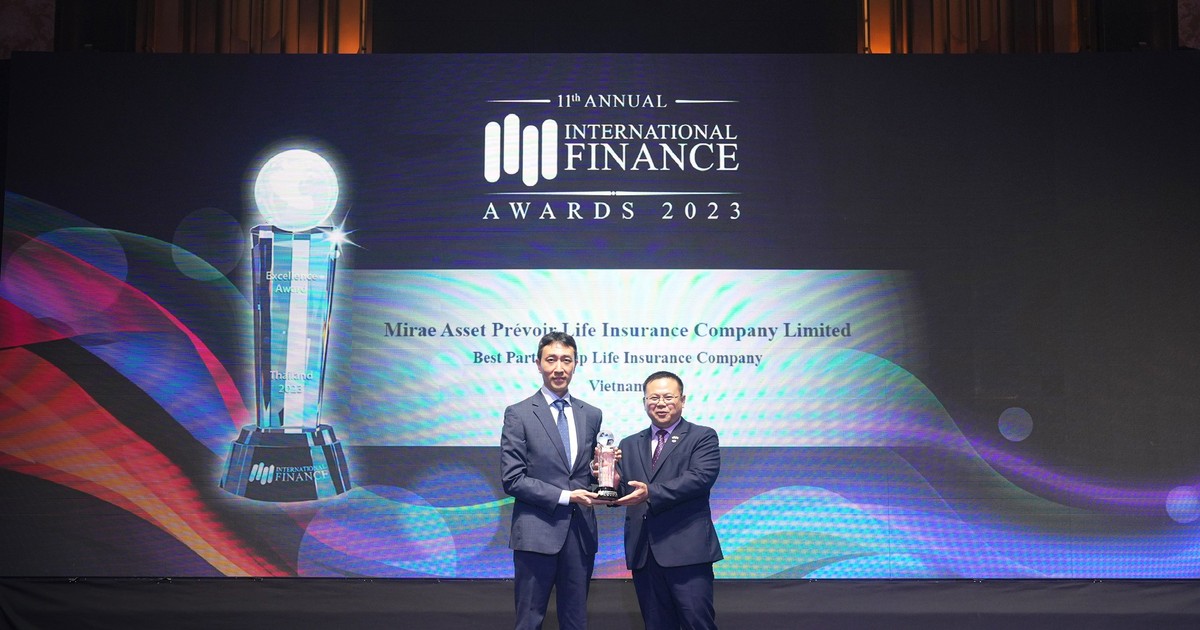 Mirae Asset Prévoir được vinh danh "Đối tác bảo hiểm nhân thọ tốt nhất ...