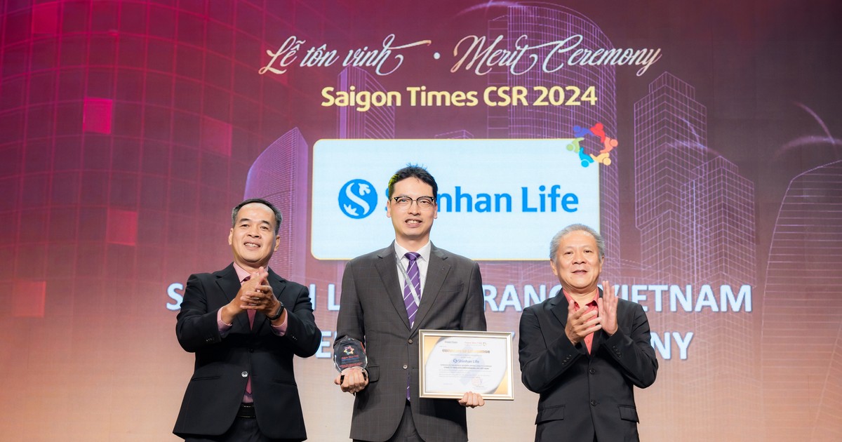 Shinhan Life Việt Nam đạt danh hiệu Doanh nghiệp vì cộng đồng | Tin ...