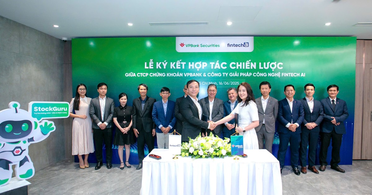 VPBankS và Fintech AI bắt tay phát triển StockGuru: Cuộc cách mạng AI ...