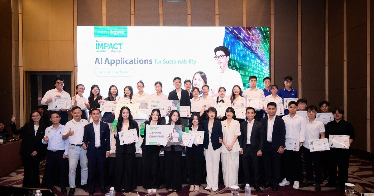 Future Impact Challenge 2025: Schneider Electric vinh danh nhóm sinh viên phát triển giải pháp ...