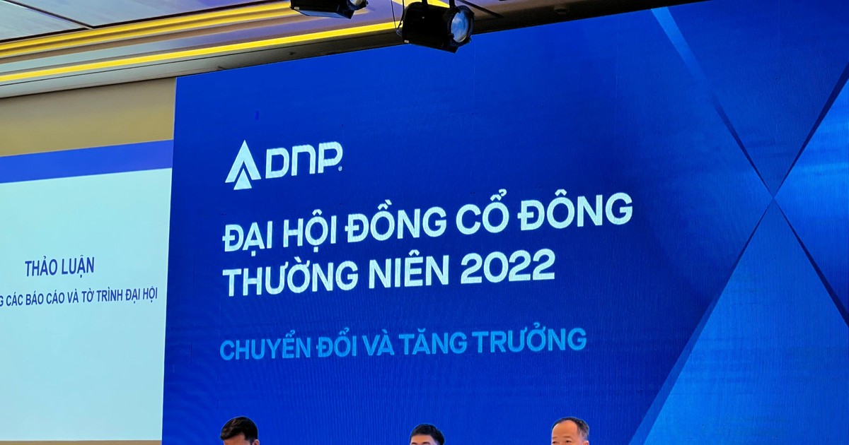 ĐHĐCĐ DNP Holding: Tiếp tục mua thêm doanh nghiệp ngành nước, đẩy mạnh ...
