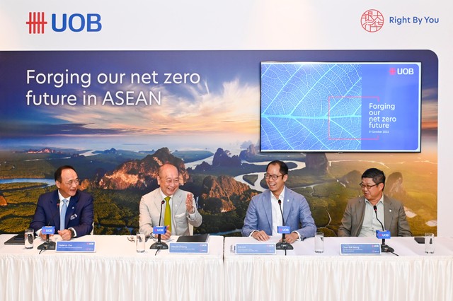 UOB cam kết mục tiêu phát thải ròng bằng không vào năm 2050 | Tin nhanh ...