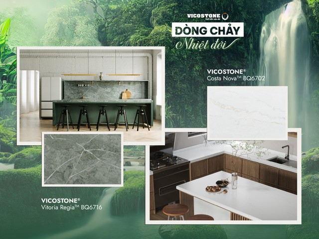 Đá VICOSTONE® ra mắt bộ sưu tập mới “Dòng chảy nhiệt đới” | Tin nhanh ...